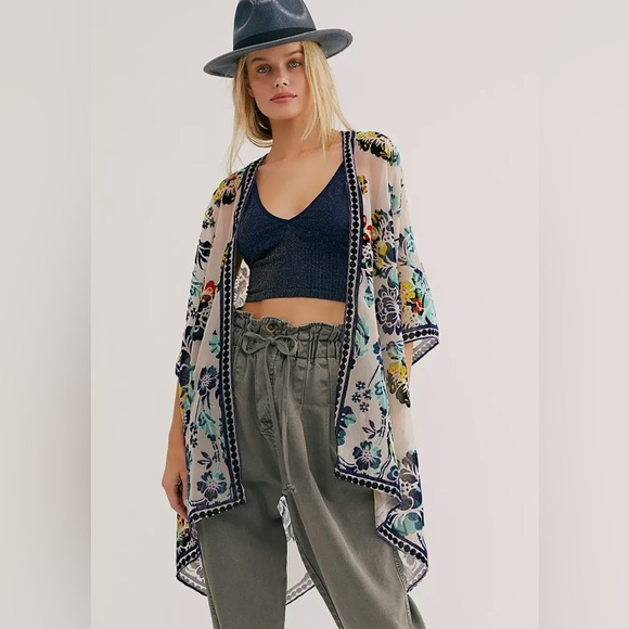 Anthropologie | Kimonos & Yukatas | Saachi Anthropologie Elegant Boho ...